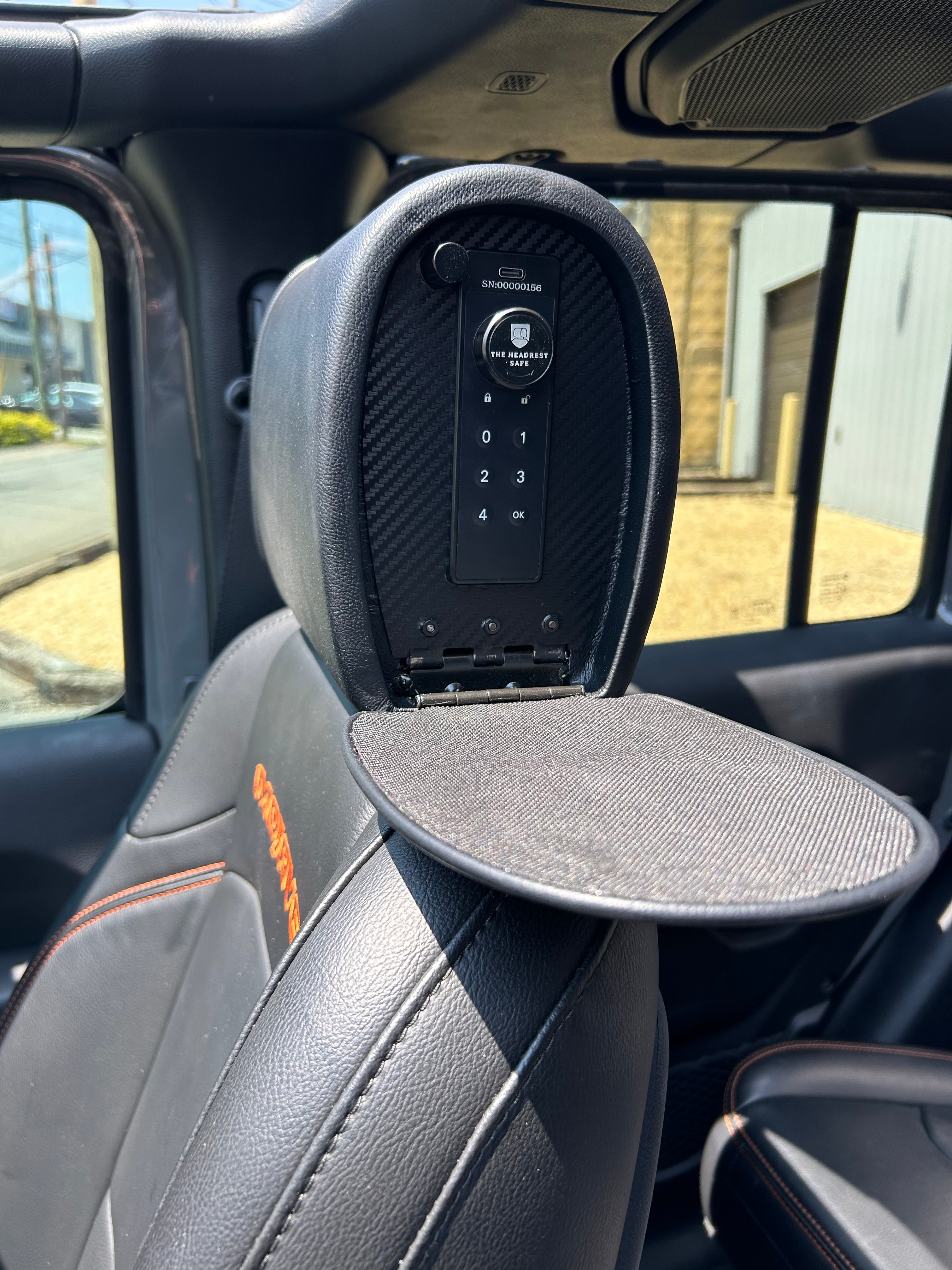 Secret Headrest Gun Safes | Small Gun Safes for Cars | The Headrest Safe